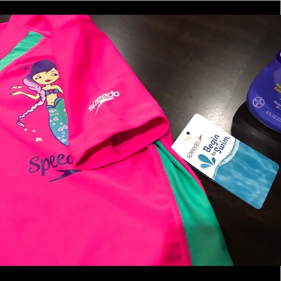 Speedo | Swim | Speedo Begin To Swim Sun Suit Electric Pink 2mo | Poshmark